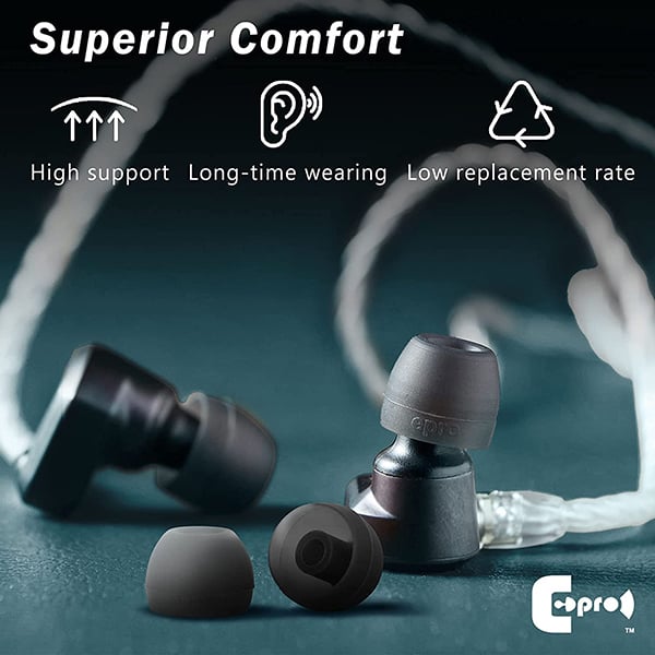 ePro Regular Series EP00 จุกหูฟัง Silicone เส้นผ่านศูนย์กลาง 3.7mm - Jaben