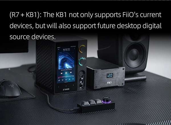 FiiO KB1 คีย์บอร์ด Mechanical สำหรับเครื่องเสียง - Jaben