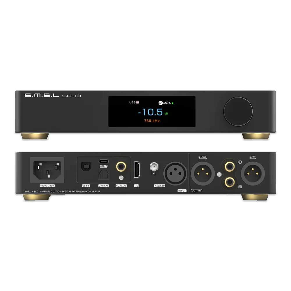 SMSL SU-10 DAC เพียวๆเพื่อการฟังเพลง Hi-Res Audio ประสิทธิภาพสูง - JABEN